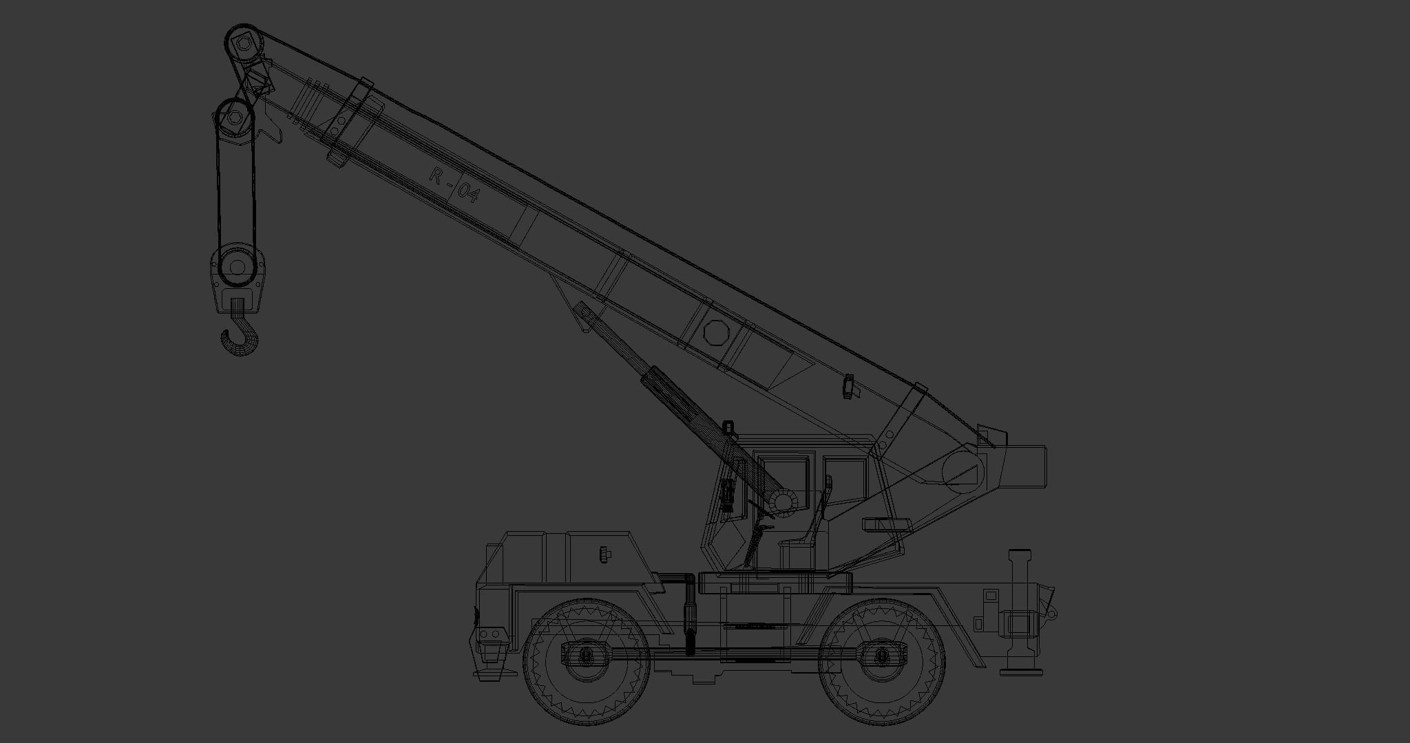 3D model Crane VR / AR / low-poly | CGTrader