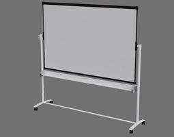 Low-poly Whiteboard 3D Models | CGTrader