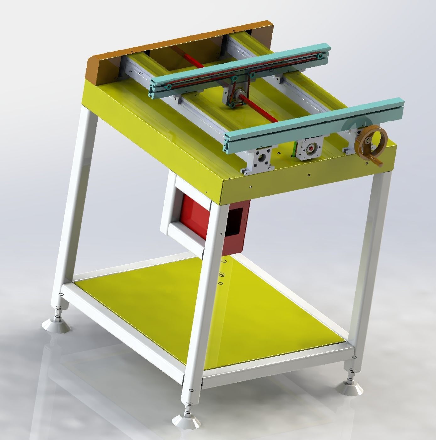 Width adjustable chain assembly line 3D model | CGTrader