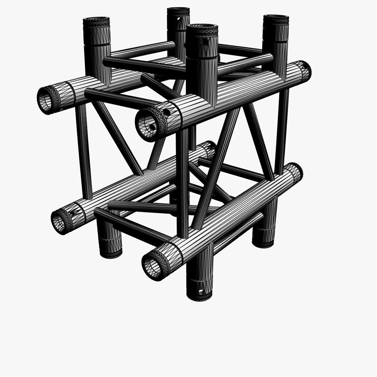 Square Truss Standard Collection - 24 PCS Modular 3D model | CGTrader