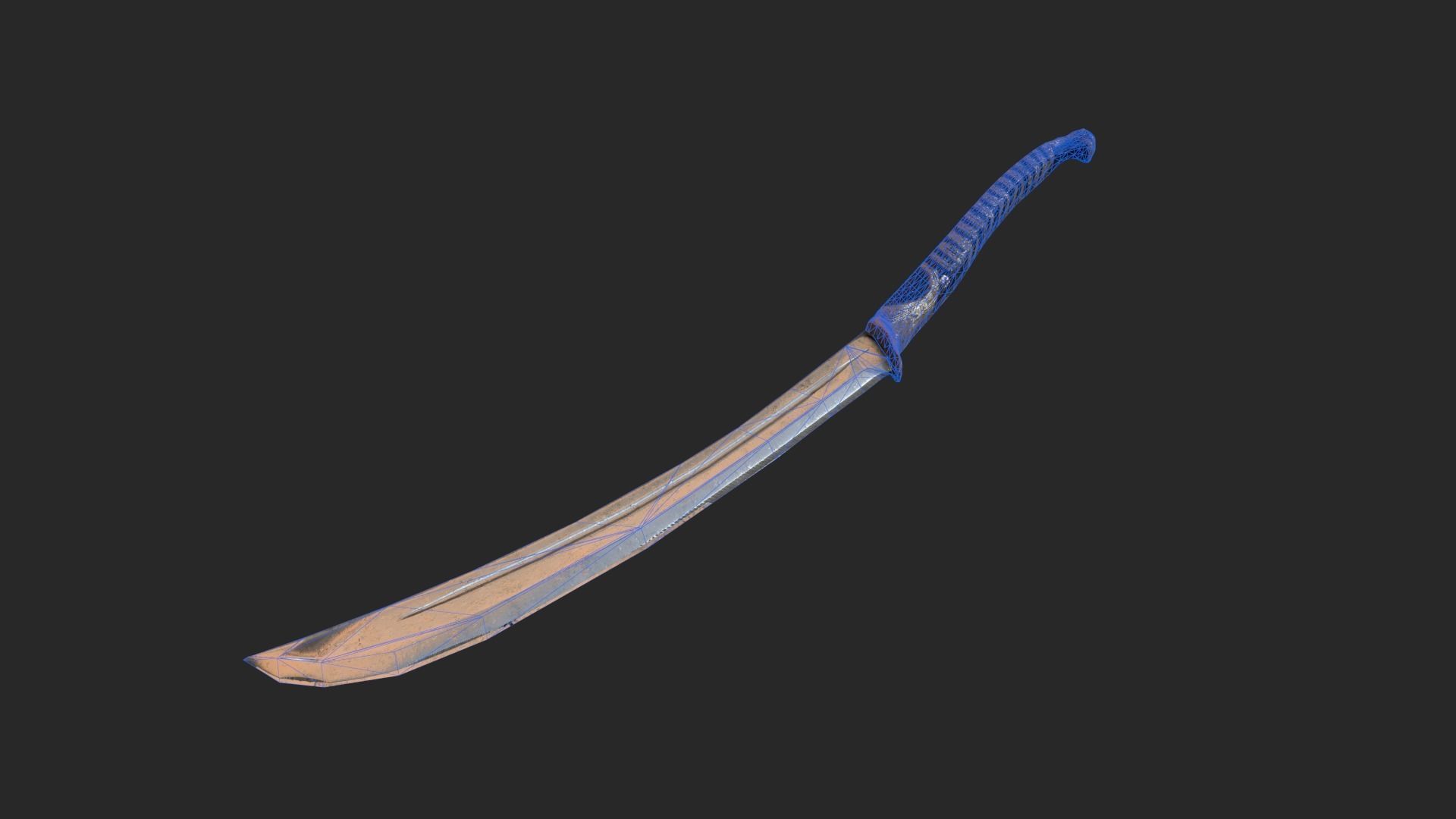 3D model Noldor Blade Eldar Elves of Lindon VR / AR / low-poly | CGTrader