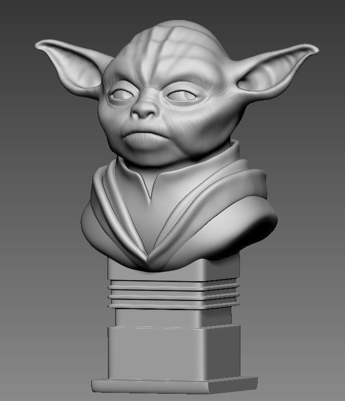 Master Yoda 3D model 3D printable | CGTrader