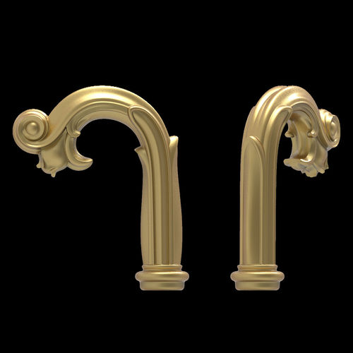 Handle Cane 3D model 3D model 3D printable | CGTrader