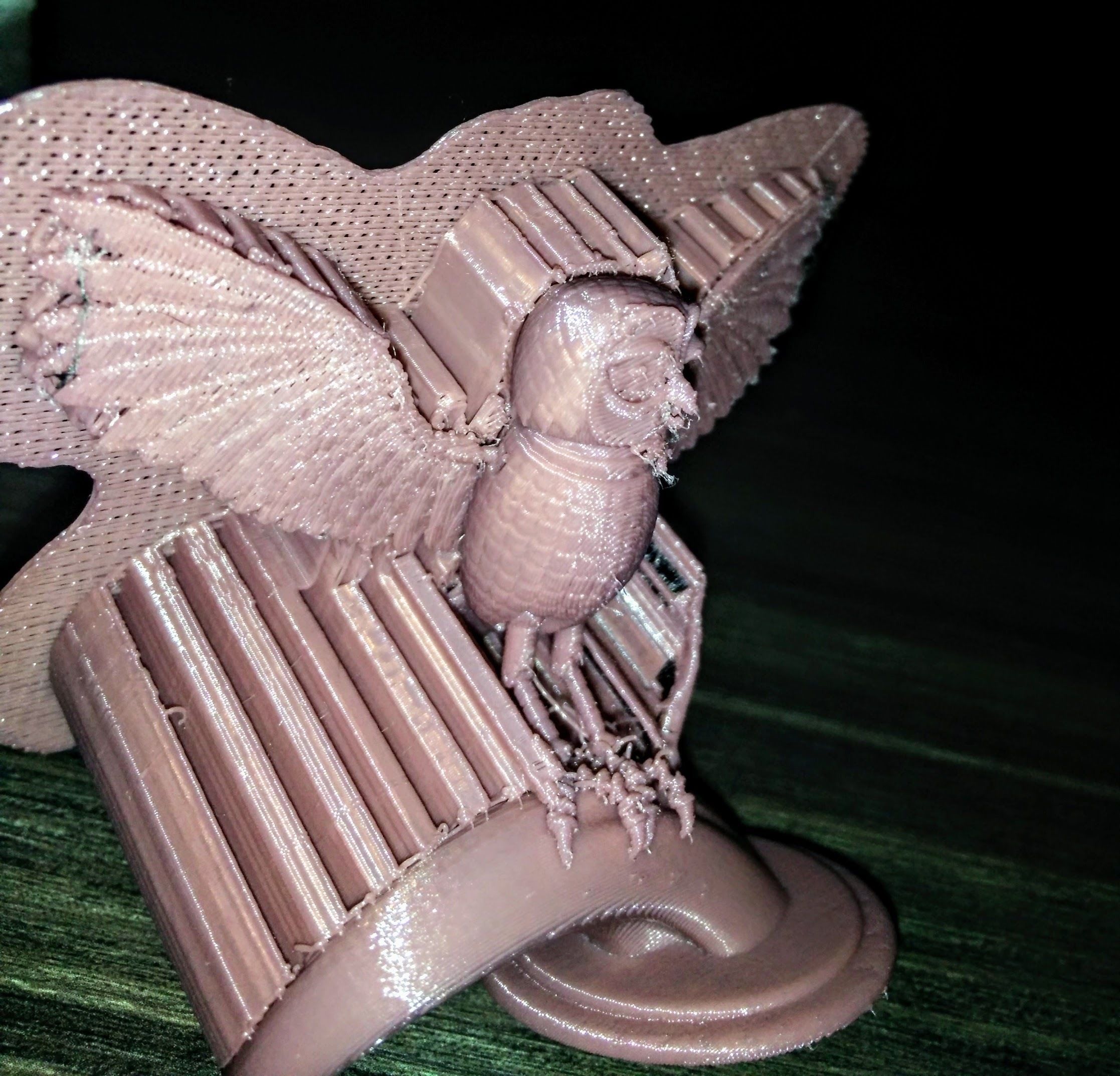 Bubo the owl 3D model 3D printable | CGTrader