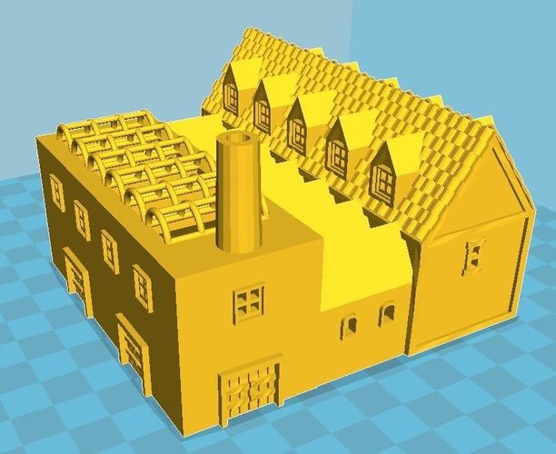 Factory 15 3D print model 3D model 3D printable | CGTrader