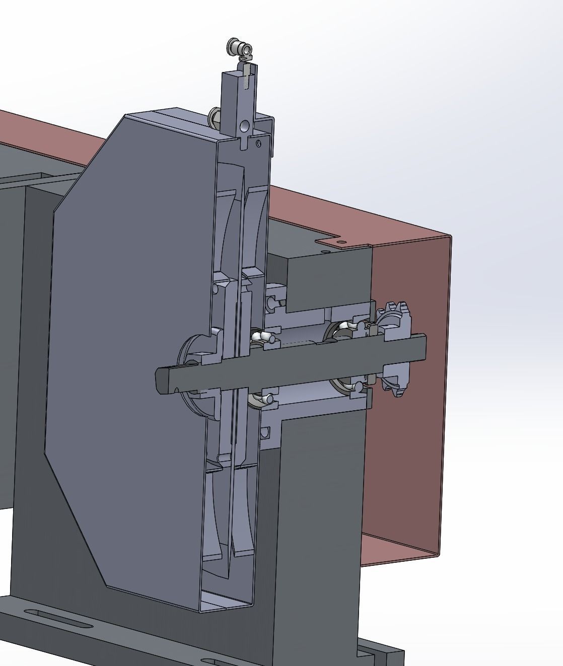 Rotary cutting mechanism 3D model | CGTrader