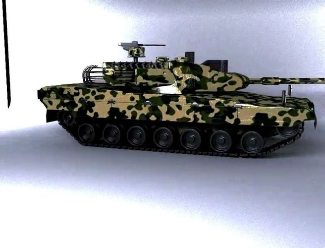 Altay Tank 3D model | CGTrader