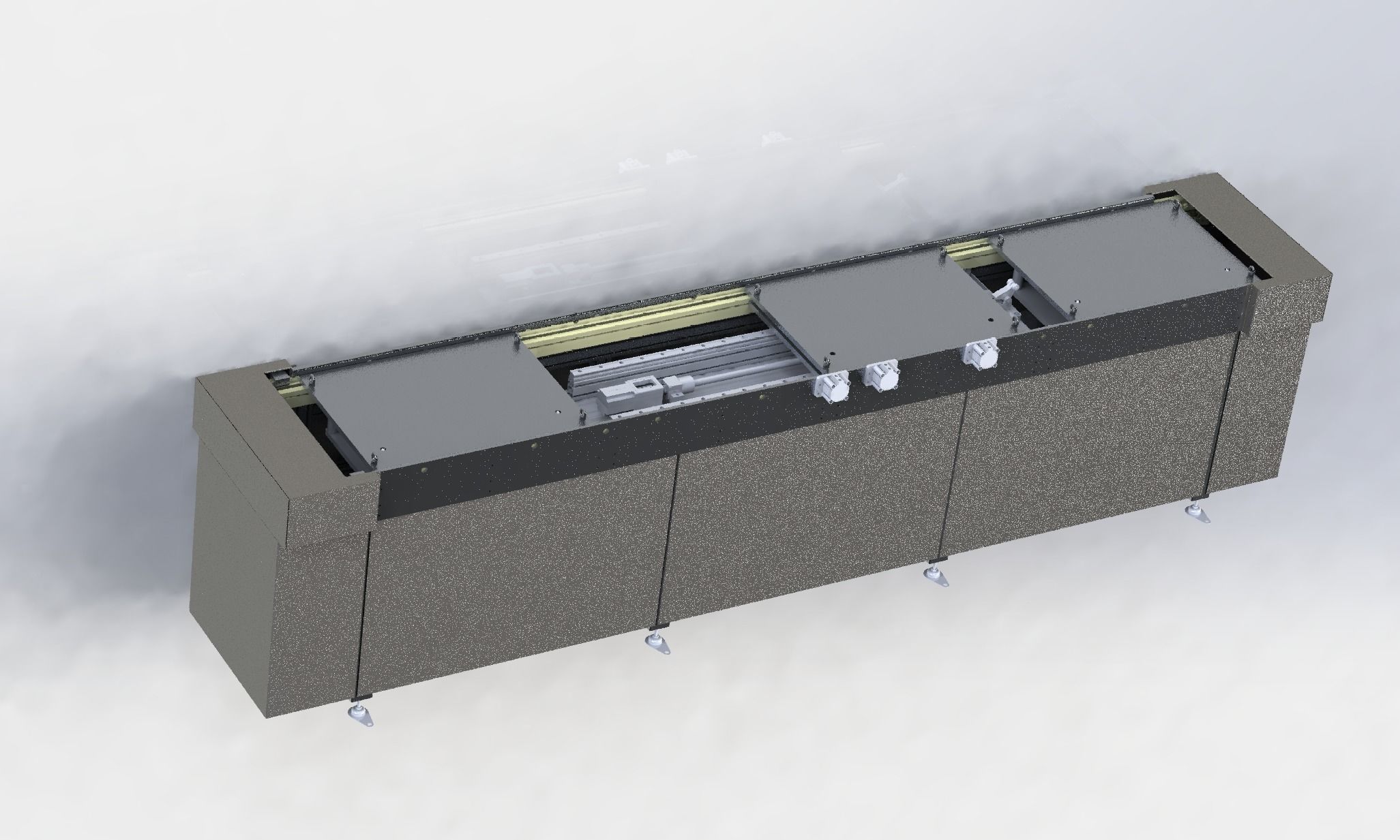 Speed-fold conveyor chains 3D model | CGTrader