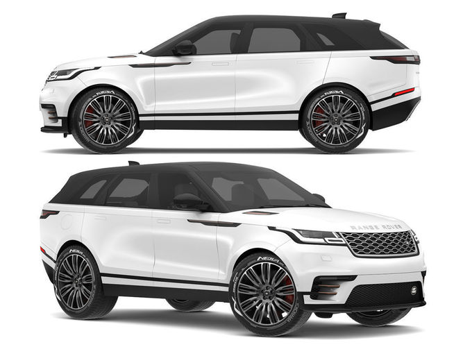 2018 Land Rover Range Rover Velar Fuji White 3D model | CGTrader