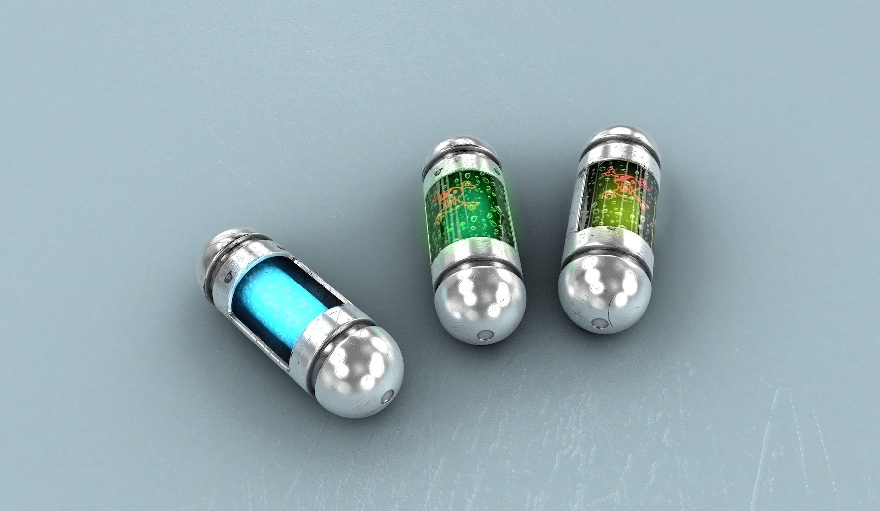 Capsule Sci-Fi 3D model | CGTrader