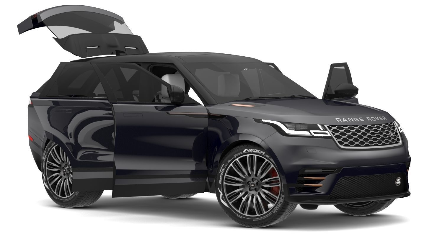 2018 Land Rover Range Rover Velar Narvik Black 3D model | CGTrader