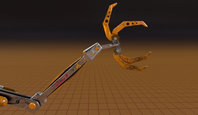 Claw Scifi Robot 3D model | CGTrader