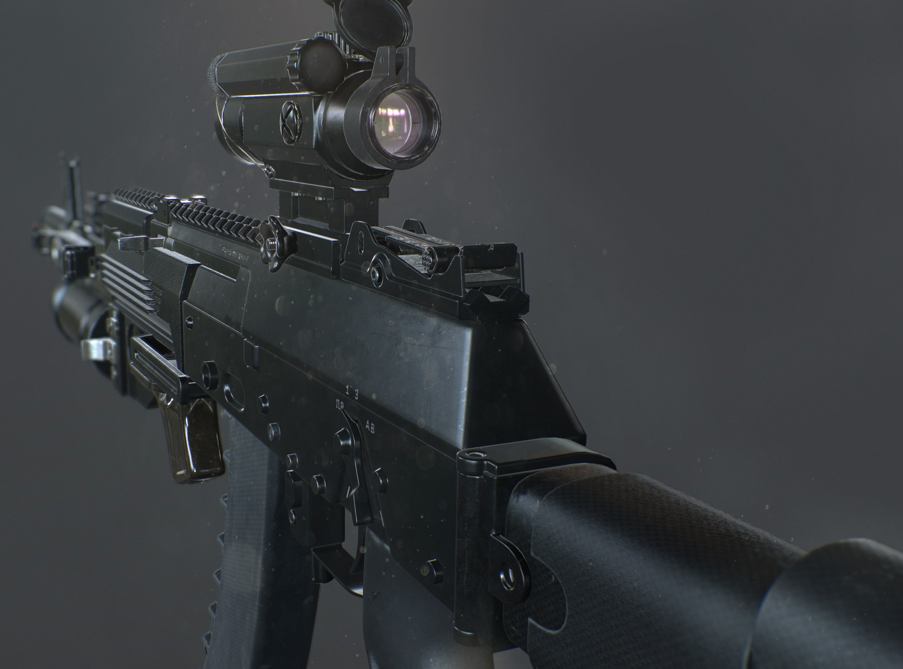 Kalashnikov AK 12 rifle 3D model | CGTrader