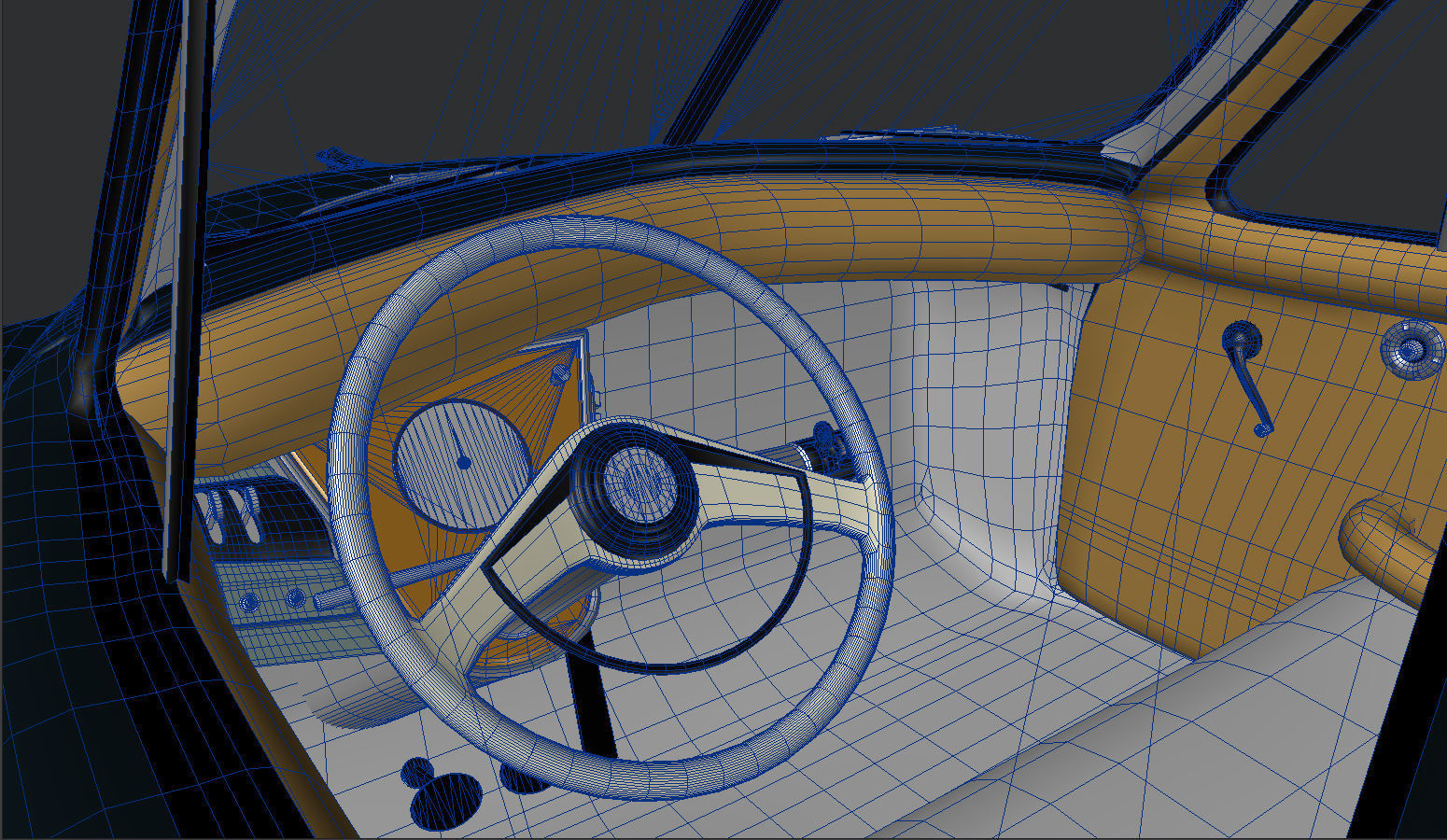 Tucker 48 3D model animated rigged | CGTrader