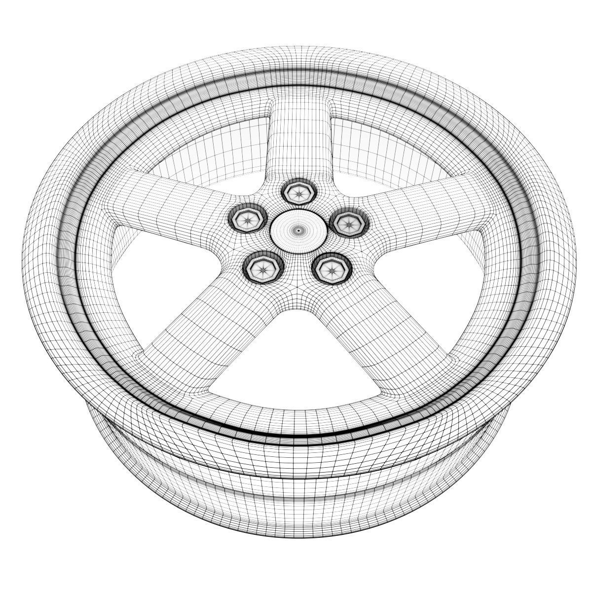 Car Rims 3D model 3D model rigged | CGTrader