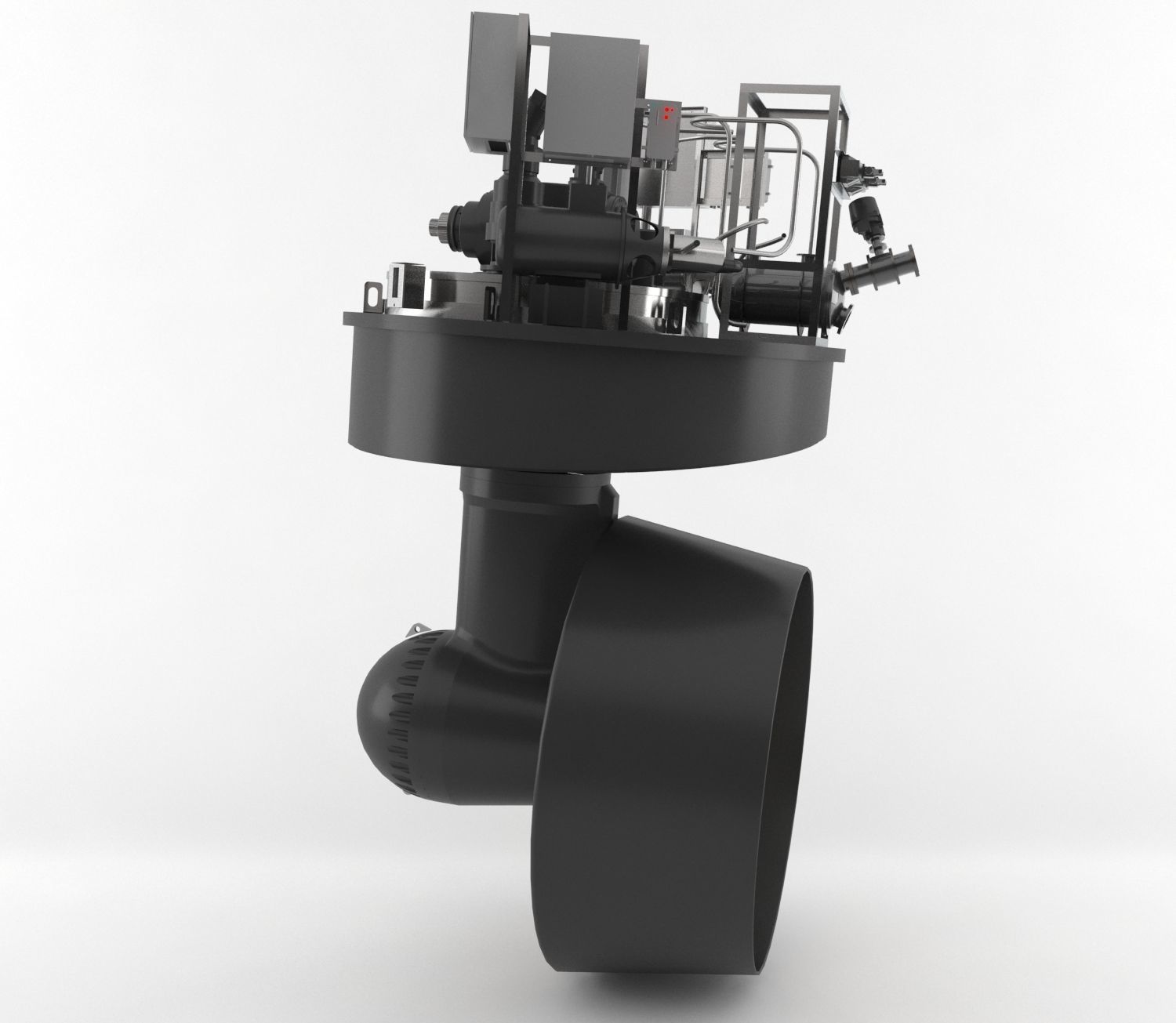 Directional thruster 3D model | CGTrader