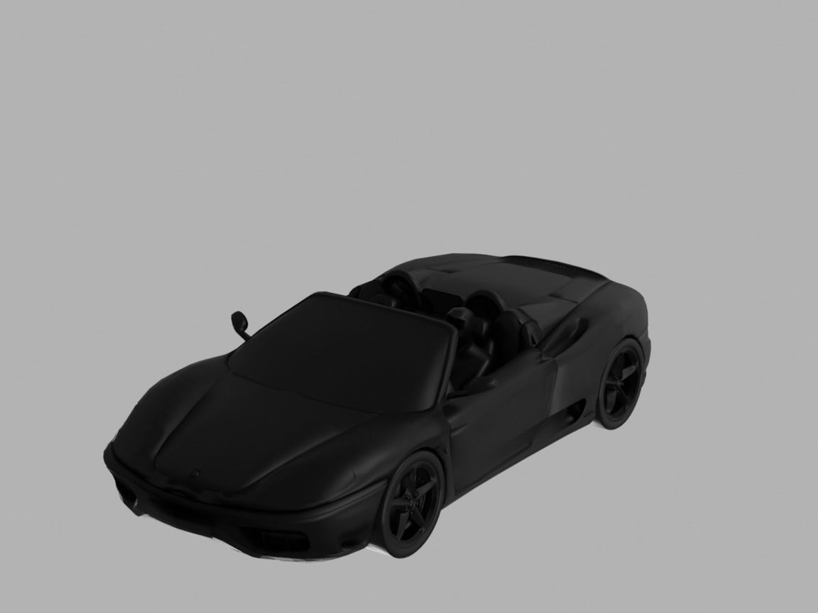 Ferrari Modena 360 3D model | CGTrader