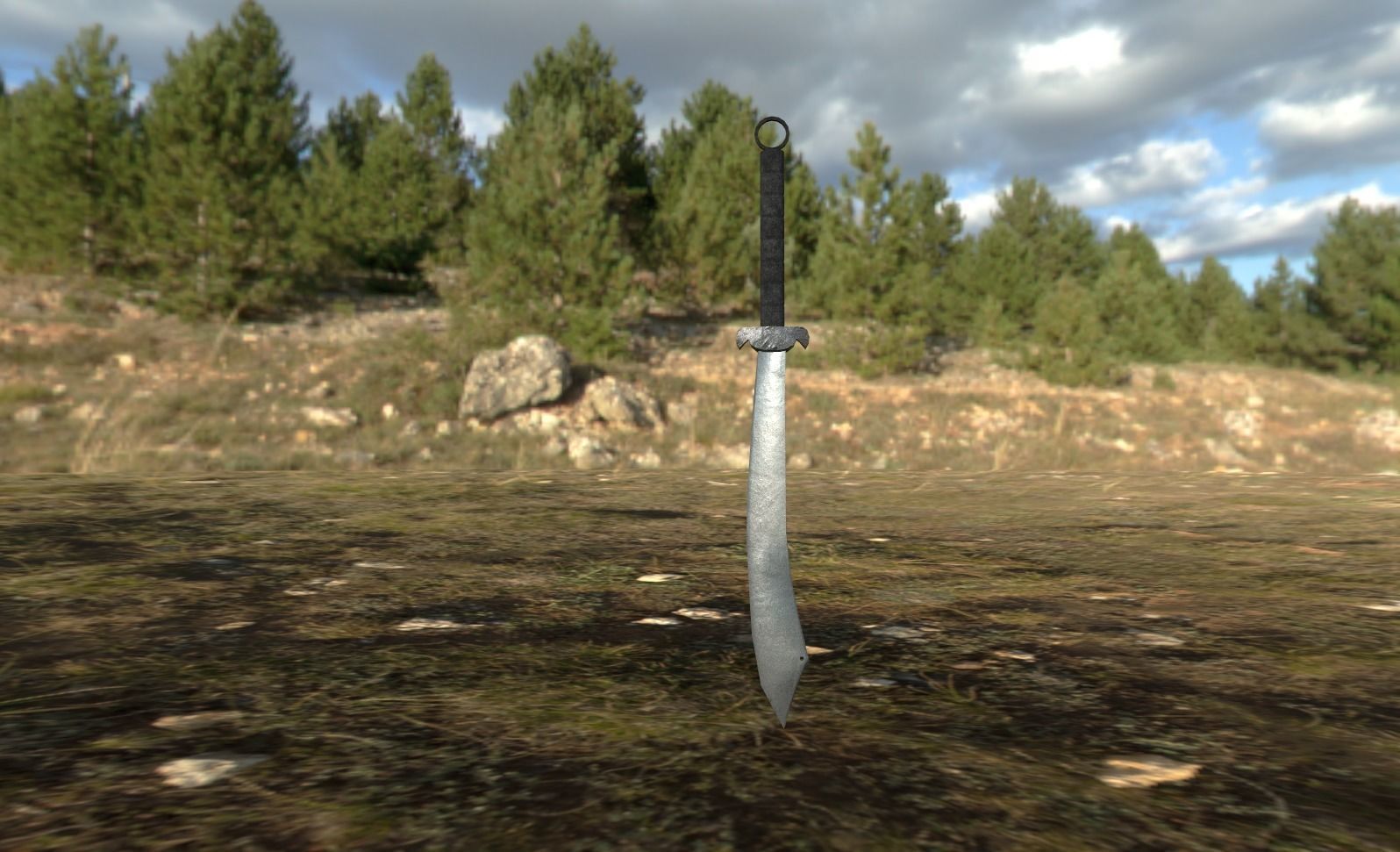 3D model Simple swords package VR / AR / low-poly | CGTrader