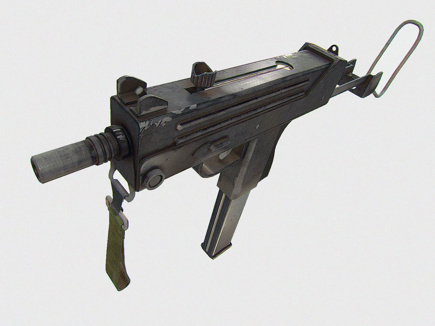 3D model MAC - 11 VR / AR / low-poly | CGTrader