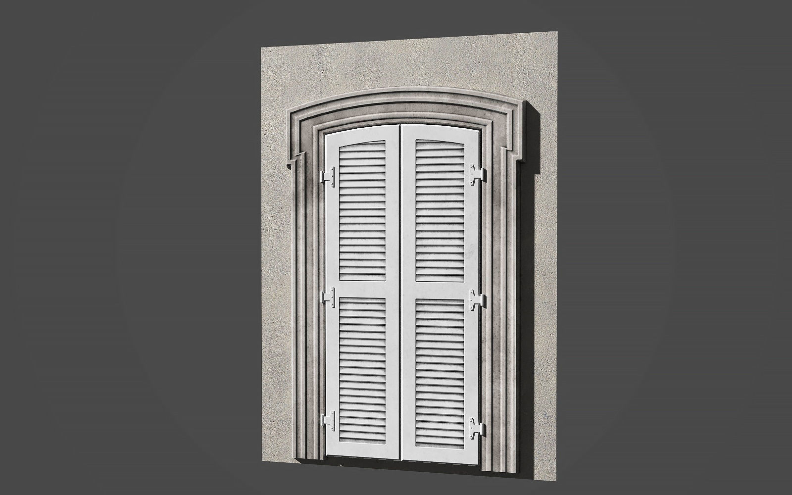 3D model Modular french window VR / AR / low-poly | CGTrader