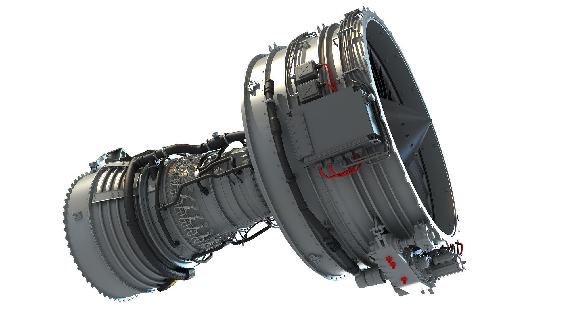 CFM56 Turbofan Aircraft Engine 3D model | CGTrader