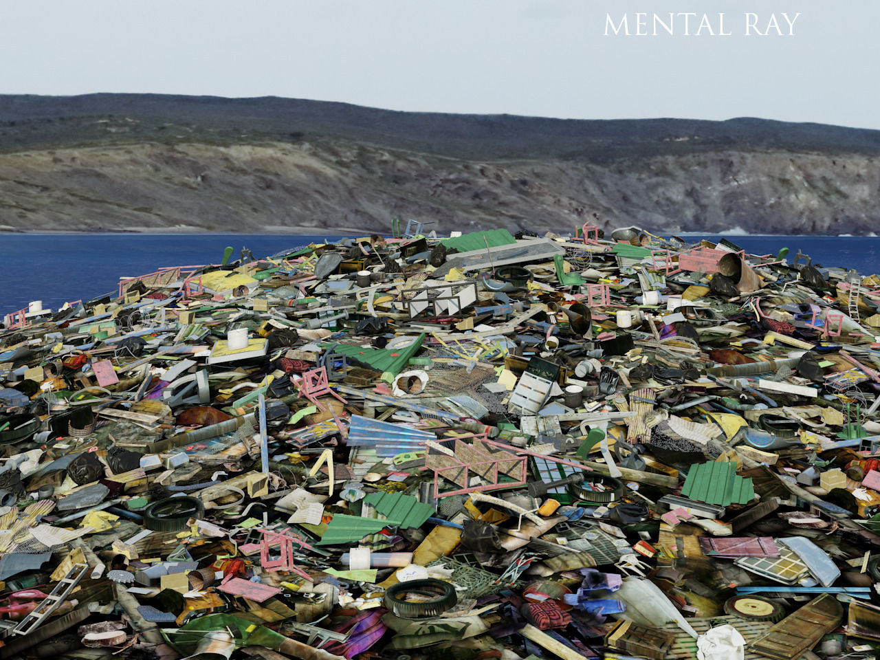 Garbage dump site 3D model | CGTrader