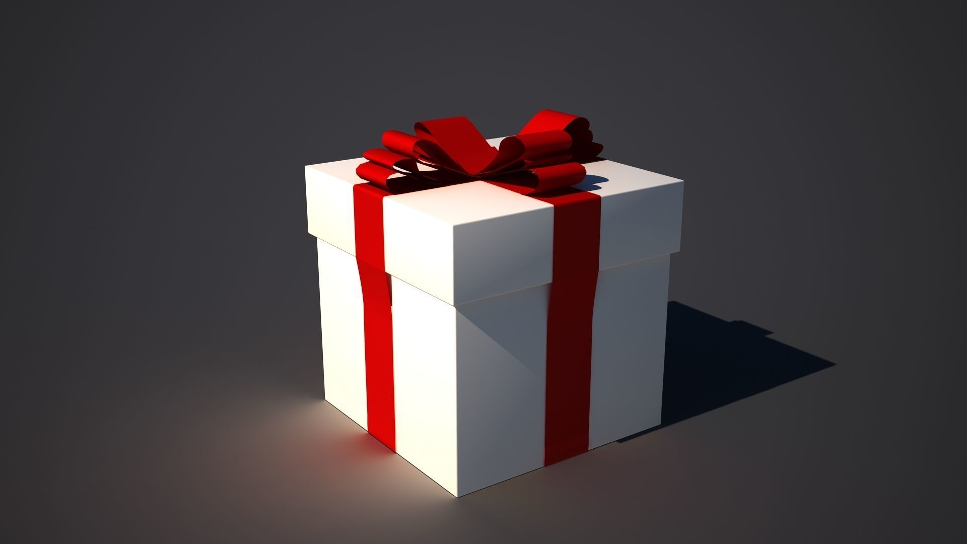 Present box 3D model | CGTrader