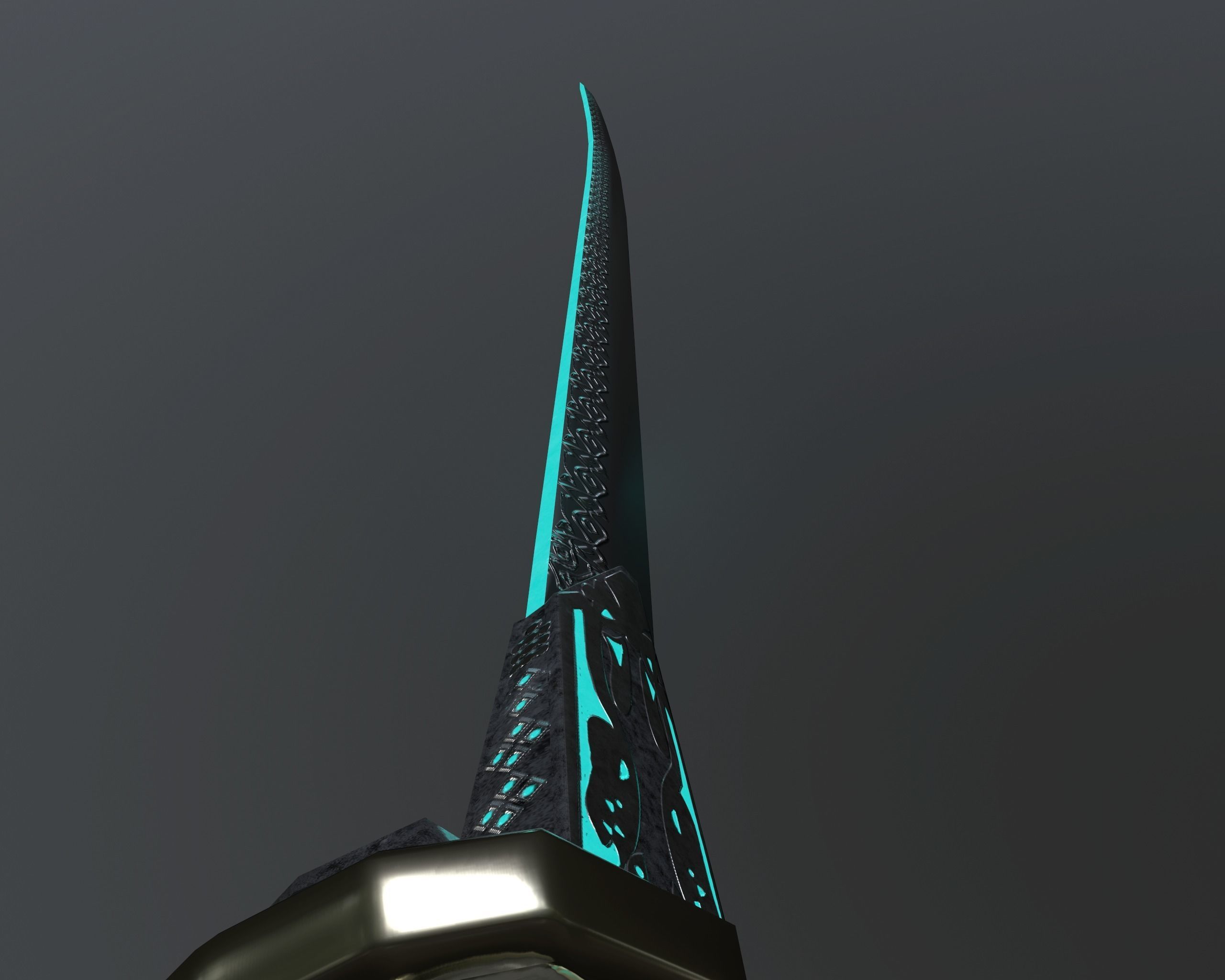 3D model Indian stylized two-handed sabre VR / AR / low-poly | CGTrader
