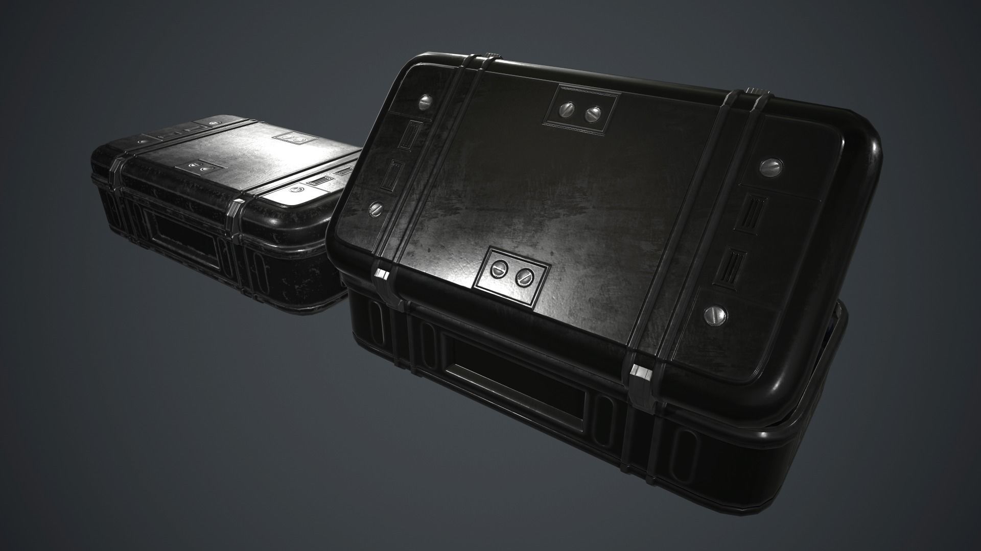 3D model Military Weapon Case PBR Game Ready VR / AR / low-poly | CGTrader