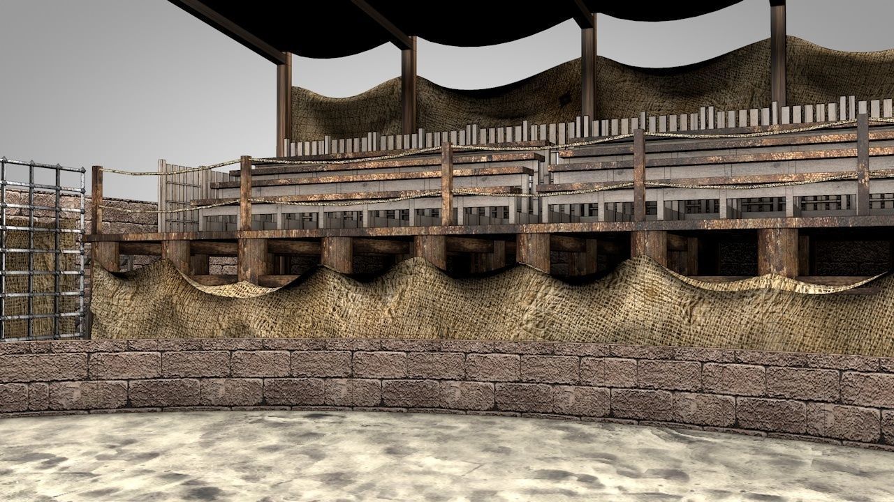 Battle Arena 3D model | CGTrader