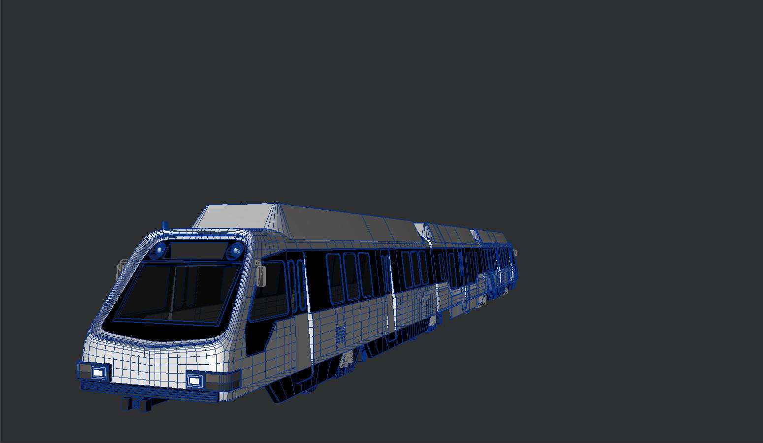 DART Light Rail 3D model | CGTrader