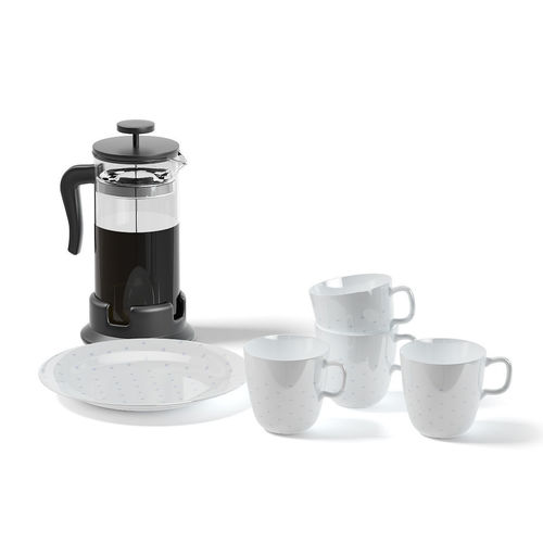 Tea Set and Tea Infuser 3D Model 3D model | CGTrader