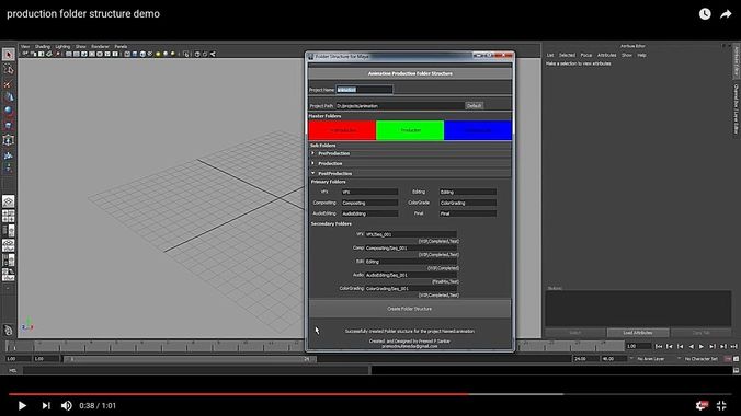Folder Management for Animation Production pipeline 3D model | CGTrader