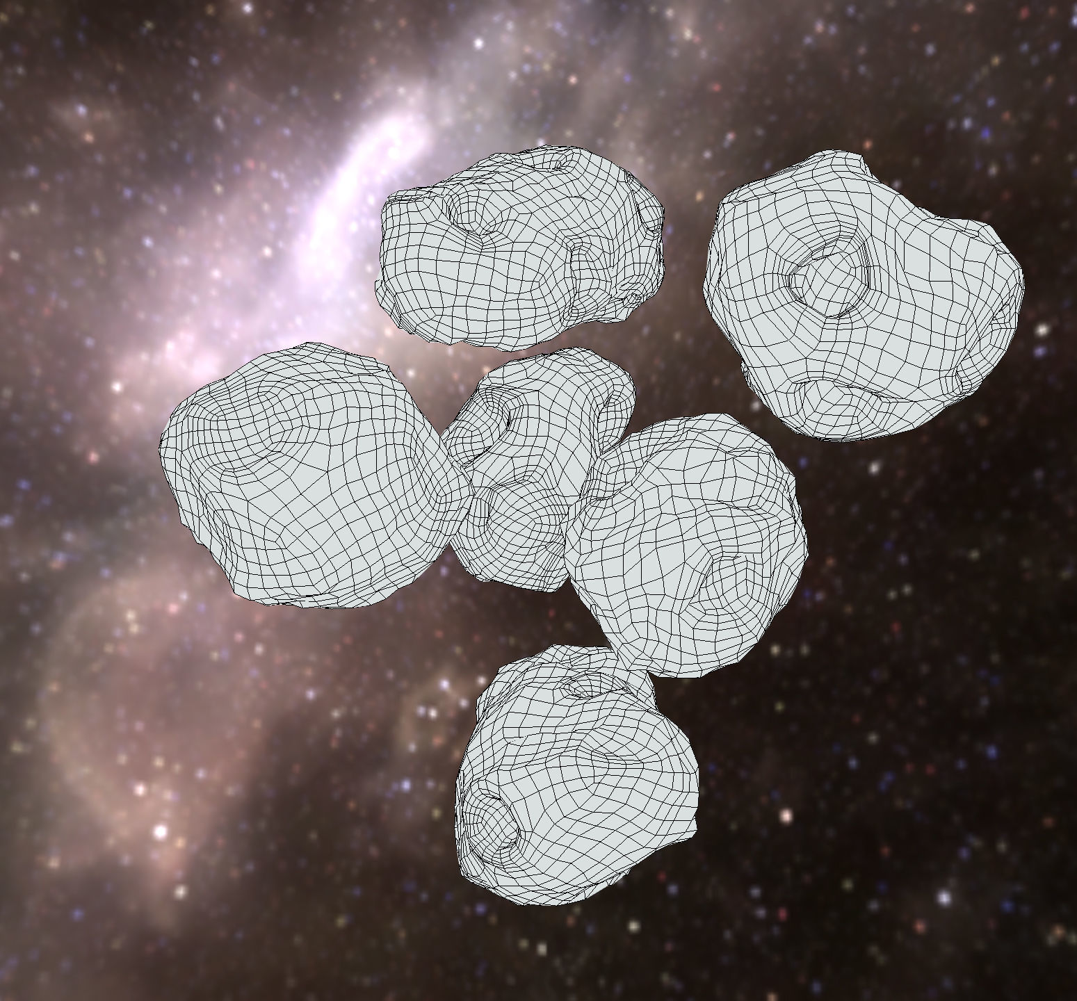 3D model Asteroid pack VR / AR / low-poly | CGTrader