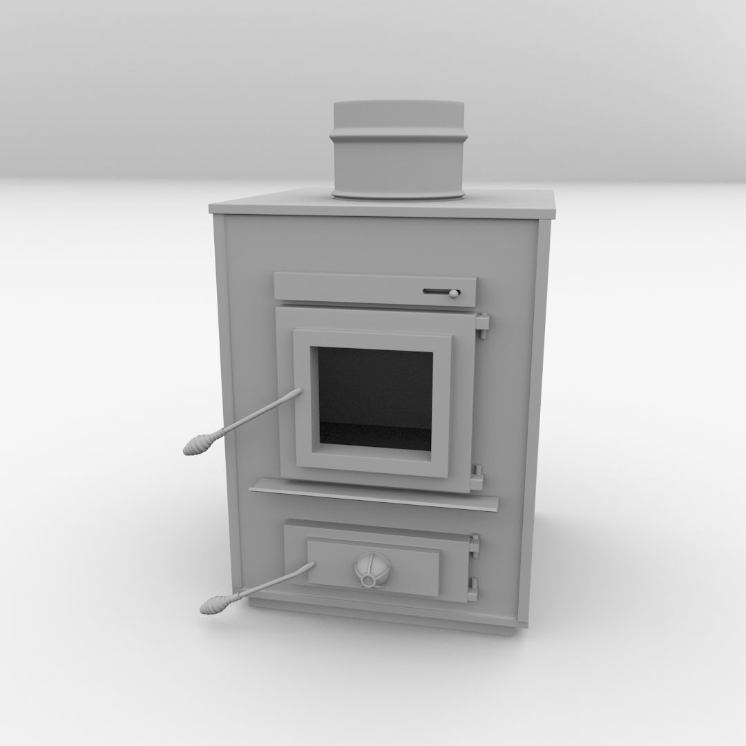 Furnace 3D model | CGTrader