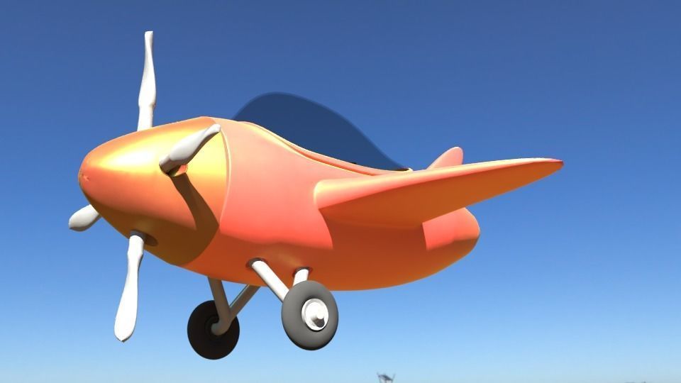 Airplane 3D model | CGTrader