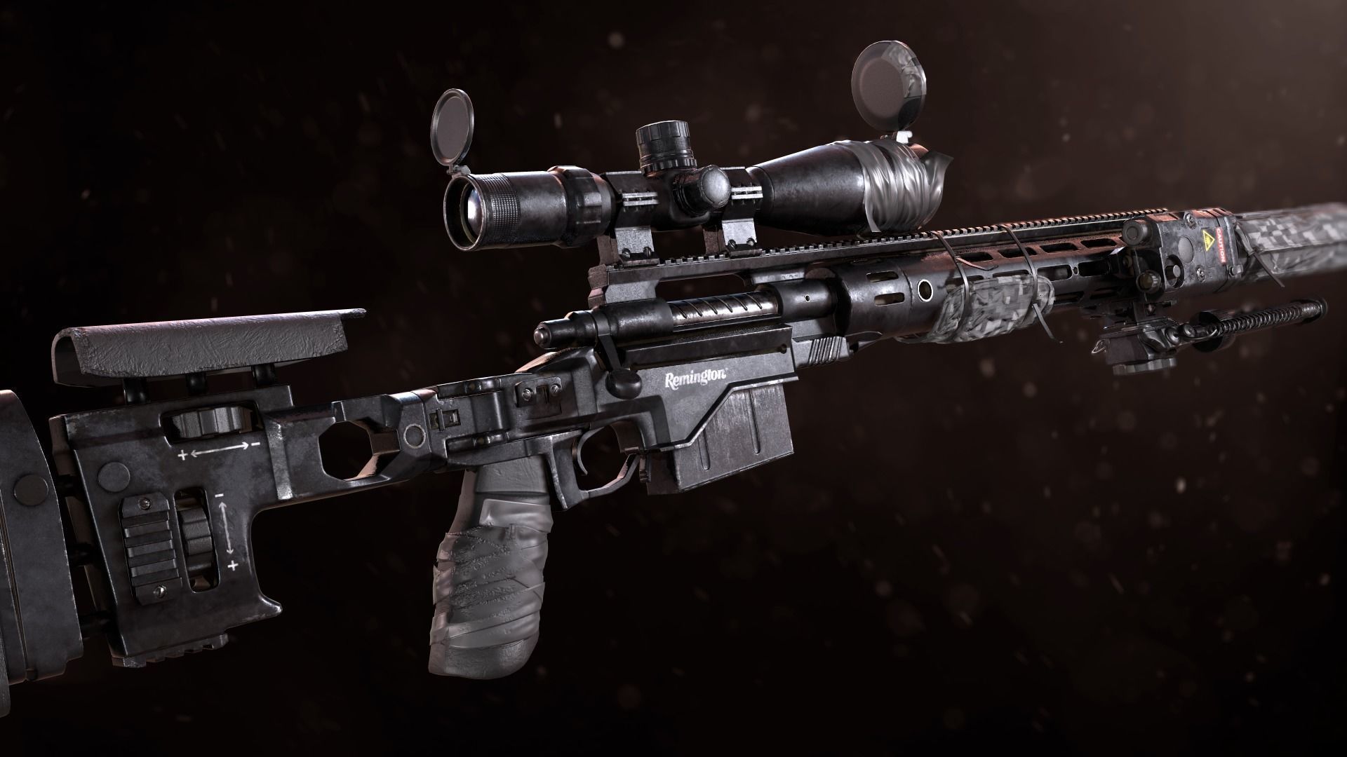 XM2010 Sniper Rifle - Mid Poly 3D model | CGTrader