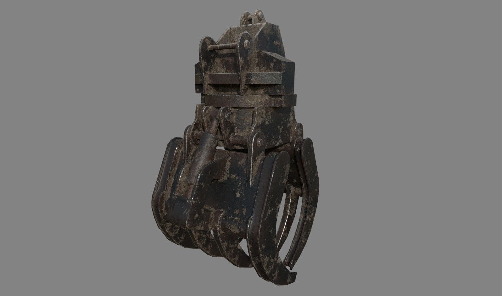 3D model Construction Grapple Claw VR / AR / low-poly | CGTrader
