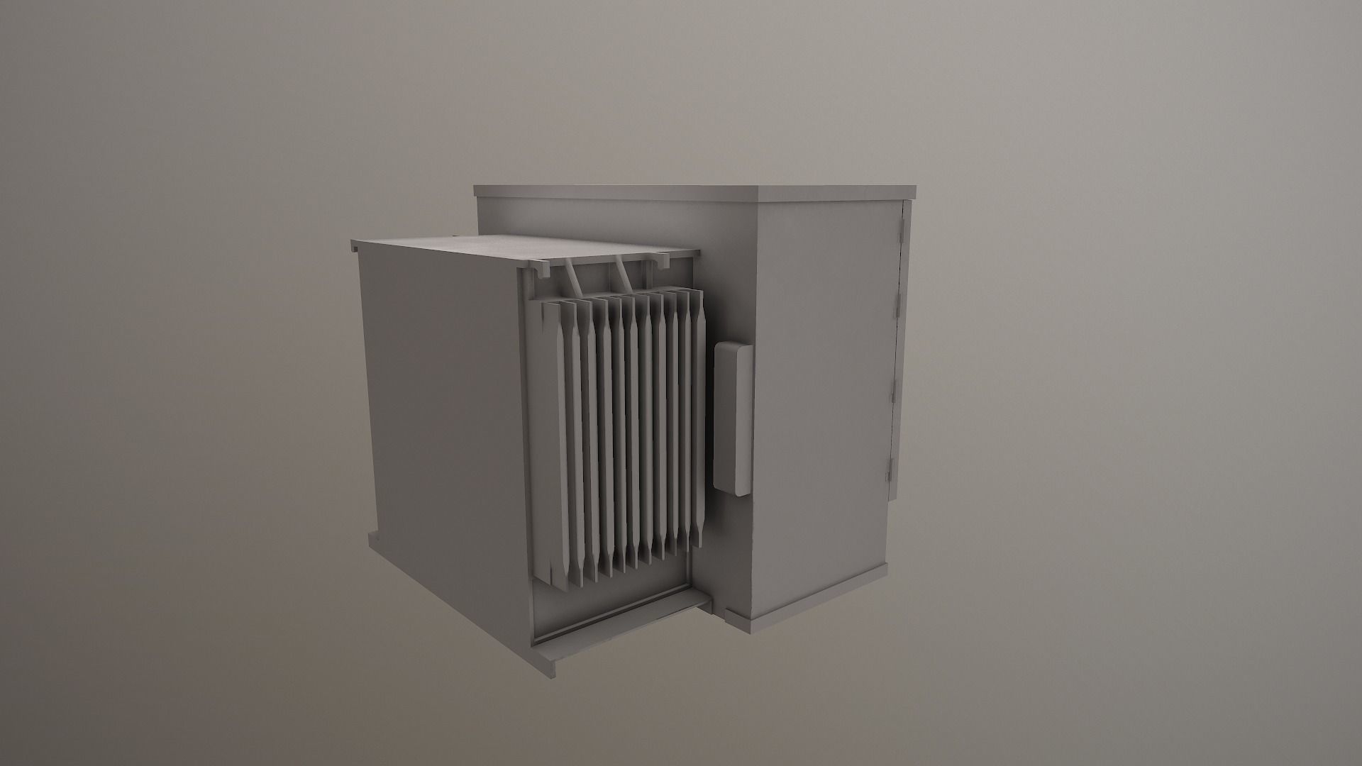 3D model Large Electrical Box - 4K PBR Game Ready VR / AR / low-poly ...