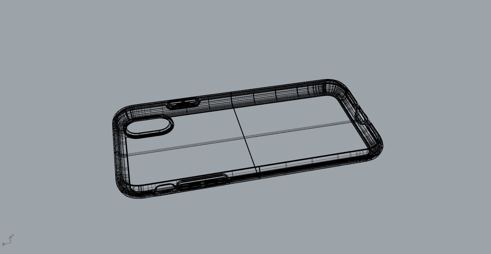 Original customizable design iphone x black case 3D model 3D model 3D ...