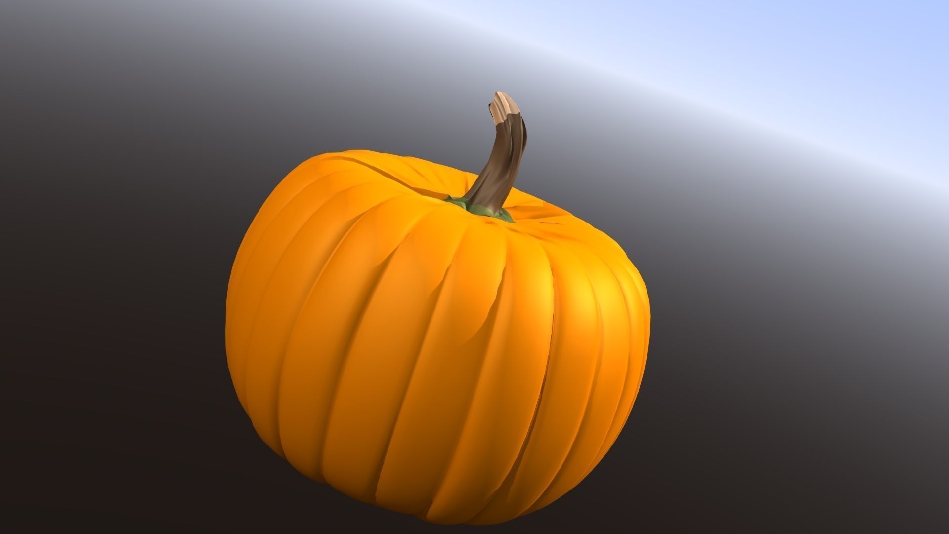 Pumpkin free 3D model | CGTrader
