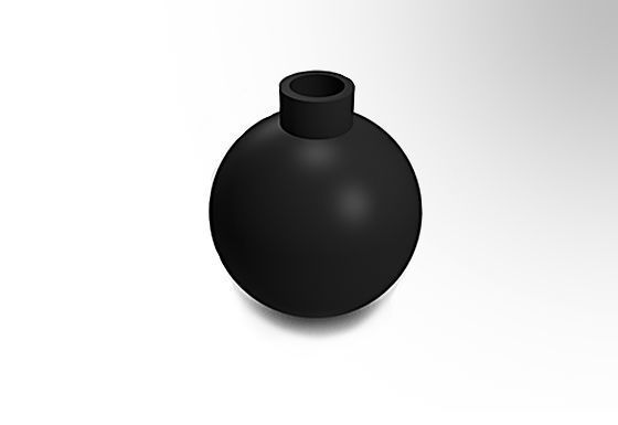 Bomb decoration free 3D model 3D printable | CGTrader