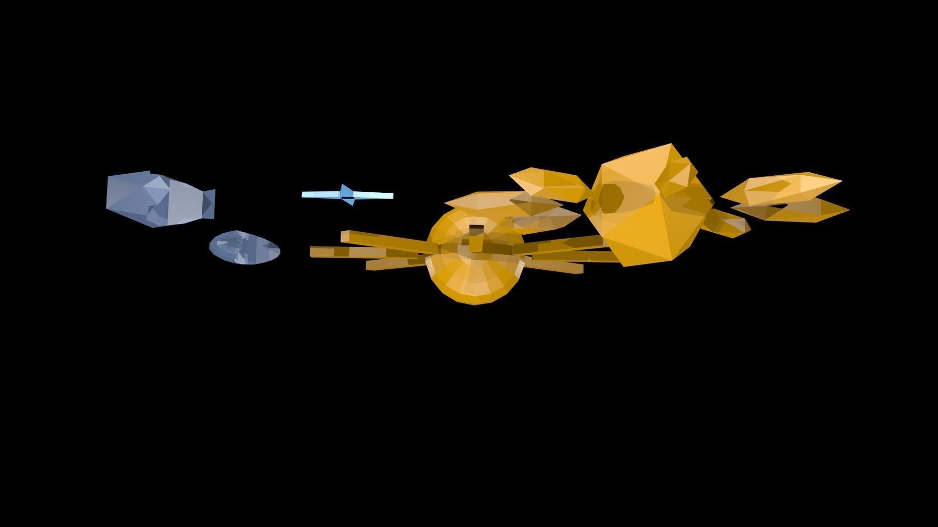 3D model Low poly celestial bodies VR / AR / low-poly | CGTrader