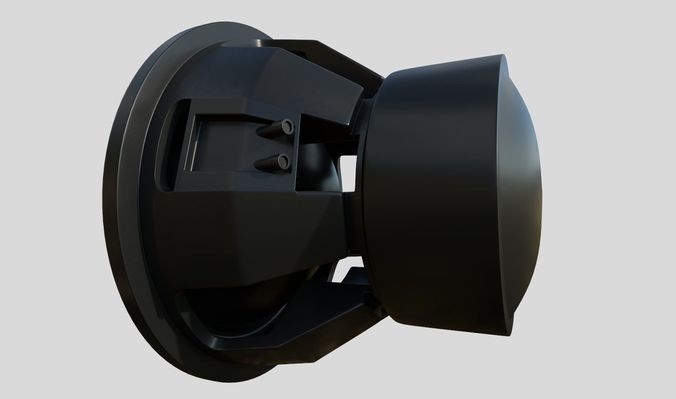 Car Audio System Speaker and Box HighPoly 3D model | CGTrader