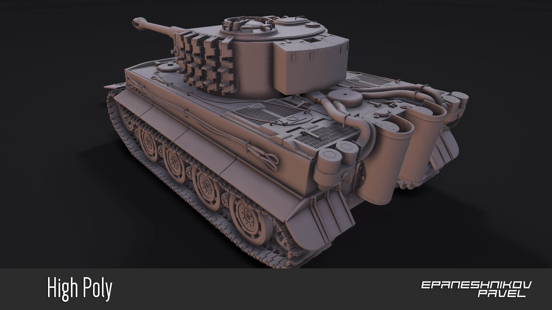 German tank 3D model | CGTrader