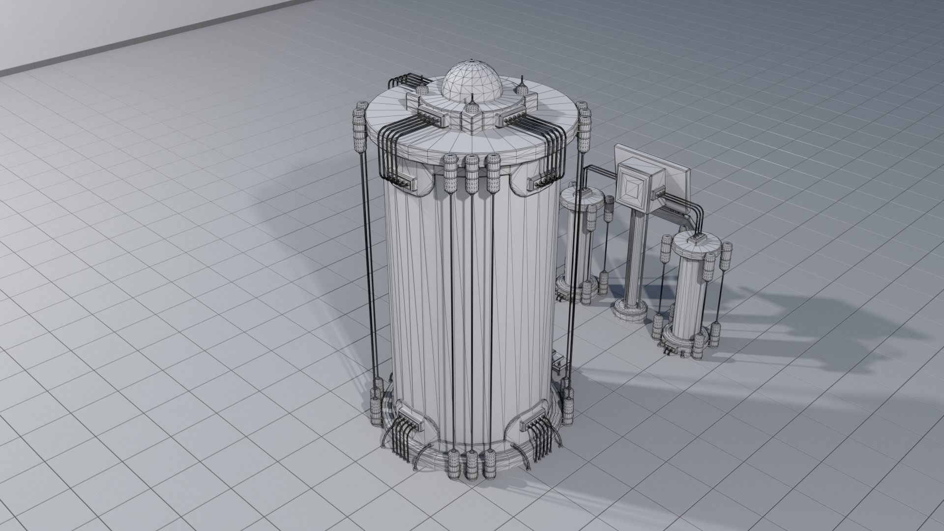 Laboratory containment vessel 3D model | CGTrader