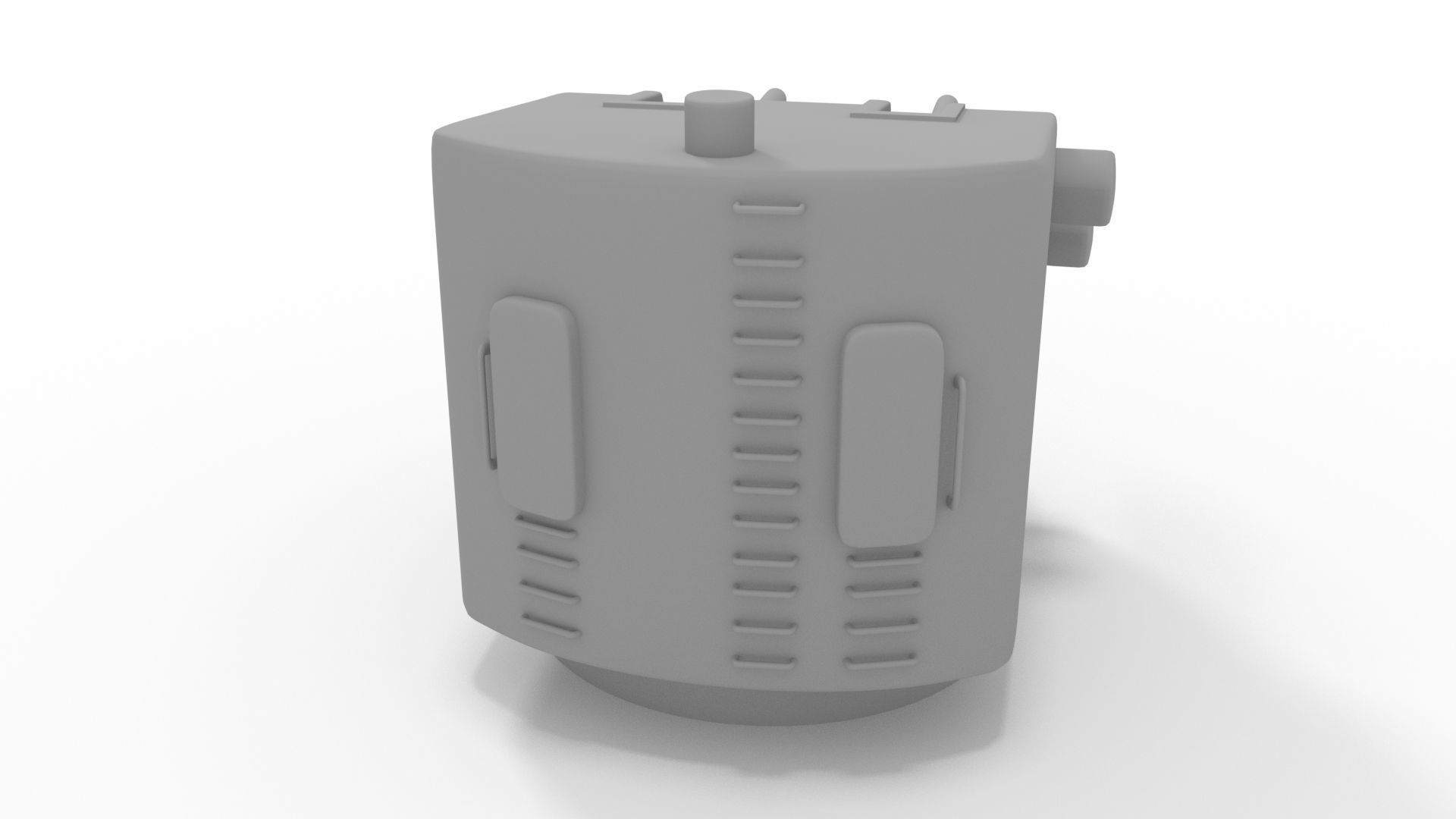 5 Inch US Navy gun 3D Model 3D model rigged | CGTrader