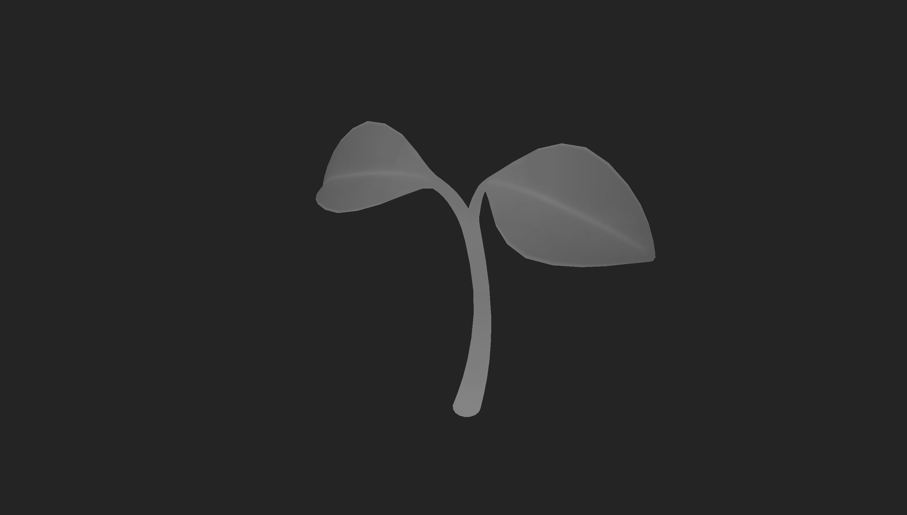 3D model Plant Sprout VR / AR / low-poly | CGTrader