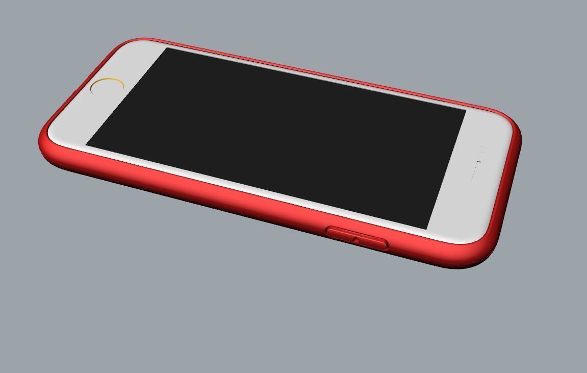 iphone 8 and 8 plus case Original customizable design 3D model 3D ...