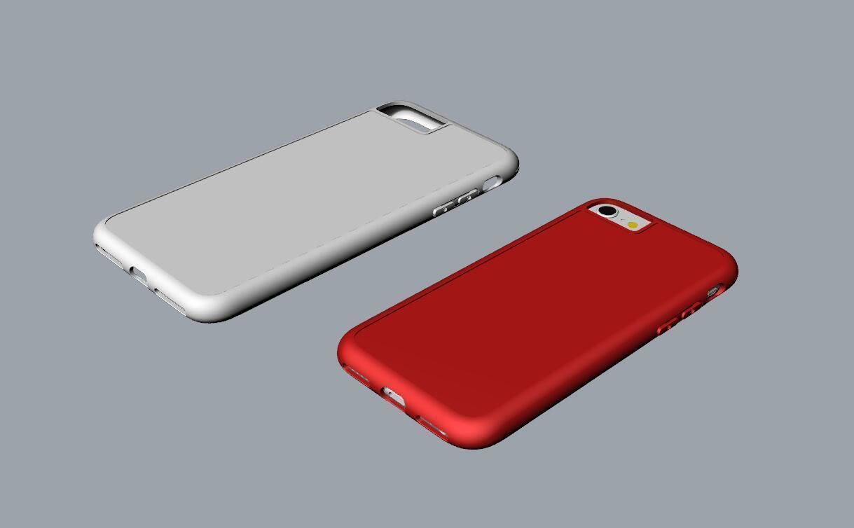 iphone 8 and 8 plus case Original customizable design 3D model 3D ...